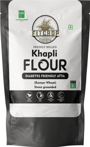 FITCROP Nutritious Khapli Wheat Atta: Diabetic-Friendly, Low GI ...