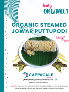 CAPPACALE FOODS Organic Steamed Jowar Puttupodi Powder Price in India ...