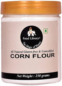 FOOD LIBRARY THE MAGIC OF NATURE Corn Flour, 250g Price in India - Buy ...