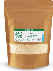 Pure Tree Certified Organic Chana Dal Flour | Chana Besan Flour ...