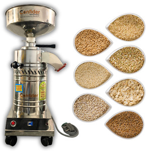 Confider 1 HP Flour Mill For Home | Emery Stone | Copper Winding Motor ...