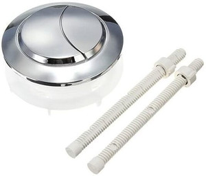 MASTERBATH Dual Flush Push Button Toilet Water Tank Flushing ...