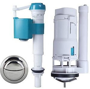 ALLINHUB Dual Flush Valve, 8.26 Inch Flush Siphon 6-10" Fill Valve with ...