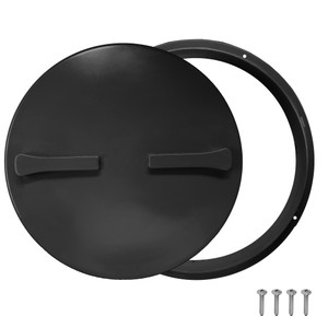 PRAJA Plastic Water Tank Open & Close Black Lid | 400 mm | Universal ...