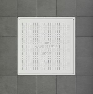 Rubik FRP Manhole 15*15Inch |5 Tons Capacity Chamber Cover Durable Sump ...