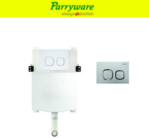 Parryware Linea Concealed Cistern with upper part 112 Dual Flush Tank ...