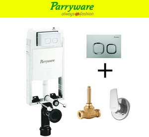 Parryware Half Frame Concealed Cistern with concealed body upper part ...
