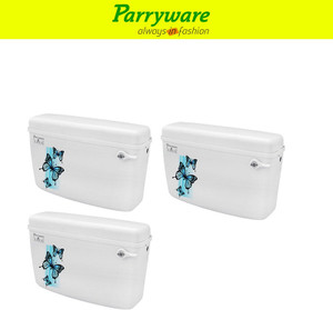 Parryware Glamour economy Single Flush Cistern set of 3 pic 077 Side ...