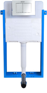 RUHE In-Wall Mechanical Concealed Cistern for Western Commode with Half ...