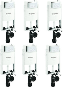 Parryware Half Frame Concealed Cistern with Flush Plate set of 6 pic ...