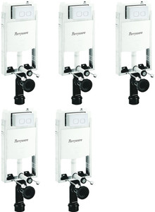 Parryware Half Frame Concealed Cistern with Flush Plate set of 5 pic ...