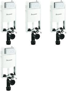 Parryware Half Frame Concealed Cistern with Flush Plate set of 4 pic ...