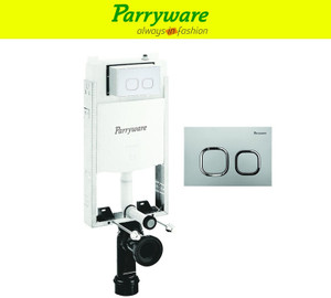 Parryware Half Frame Concealed Cistern with upper part 023 Dual Flush ...