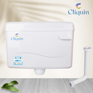 Cliquin CS-102 Pristine Flushing Cistern Complete Set Center Top Push ...