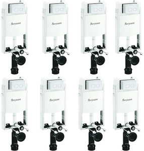 Parryware Half Frame Concealed Cistern with Flush Plate set of 8 pic ...