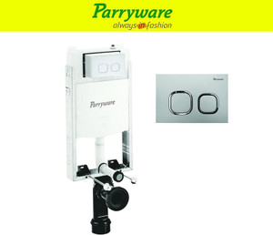 Parryware Half Frame Concealed Cistern with Flush plate set of 1 pic ...
