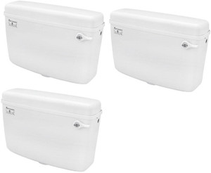 Parryware Economy Single Flush Cistern set of 3 pic 116 Side Handle ...