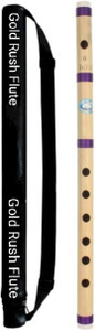 Gold Rush G Tune Scale Medium Six Holes Beginners Bamboo Bansuri 17 ...