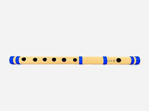 HILOFY Beginner Bamboo Bansuri C Scale 7 Hole 20 Inch Bamboo Flute (51 ...