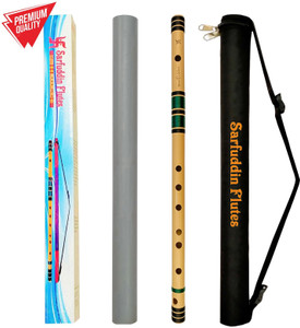 Sarfuddin Flutes C Natural Medium 19 Inches Right Hand Tuned 440hz ...