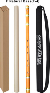 Luckyflutes F Natural Bass Handmade Bamboo Flute Price in India - Buy ...