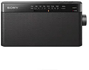 SONY ICF-306 FM Radio (Black) FM Radio - SONY : Flipkart.com