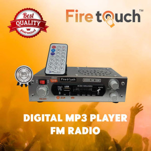 TECHWALA AC DC Fm Radio With Multimedia Bluetooth Amplifier FM Radio ...