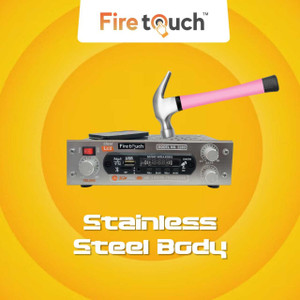 Fire Touch AC/DC FM Radio multimedia Speaker with USB Bluetooth Speaker ...