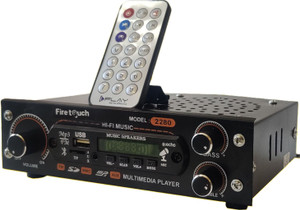Fire Touch AC DC Black Fm Radio With Bluetooth Multimedi Ampifier FM ...