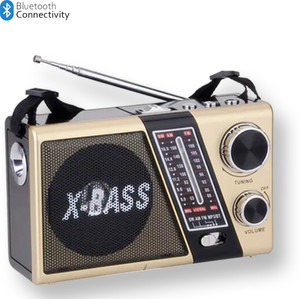 Fangtooth XB-751BT Bluetooth Mp3 Player with Torch AM/FM/SW 3 Bands ...