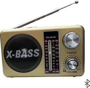 Fangtooth XB-891BT AM/FM/SW 3 Bands Radio with LED Torch Bluetooth Mp3 ...