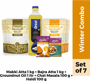 Pansari Makki Atta| Bajra Atta| Chaat Masala| Haldi Masala| Groundnut ...