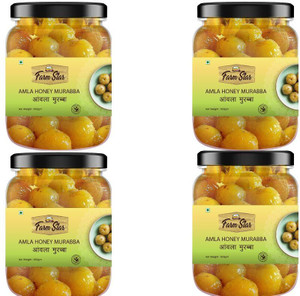 farm star 2kg Combo Pack of 4-Amla Honey Murabba- Made With Rock Sugar ...