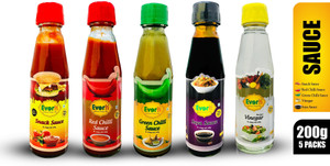 Everin Zingy and Zesty Chinese Combo with Vinegar, Chilli, Soya and ...