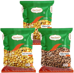 Paaritosh Combo of Chana Dal,Tur Dal and Black Chana Combo Price in ...