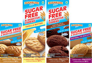 Sugarless Bliss Sugar Free ASSORTED COOKIES combo Cookies Biscuit Price ...