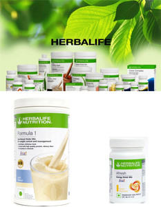 Herbalife Nutrition Formula 1 Kulfi 500 gm with Afresh Lemon 50 gm Set ...