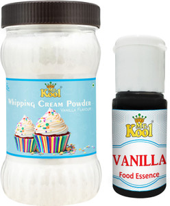 Mr.Kool Vanilla Flavor Whipping Cream Powder 250gm| Vanilla Food ...