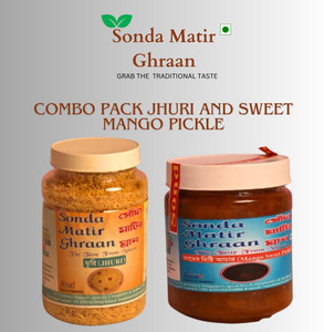 SONDA MATIR GHRAAN Combo Pack Jhuri (400 Gram) And Sweet Mango Pickle ...