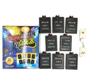 quality21 8 channel cold pyro firring machine (battery operated). Haze ...
