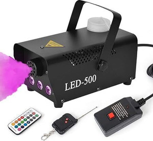 Octava 500W Fog Machine with 13 Colorful LED Lights Effect Fog Smoke ...
