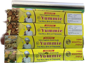 HK YUMMIE FOOD WRAPPING PAPER ROLL/ROTI WRAP/BUTTER PAPER/PARCHMENT ...