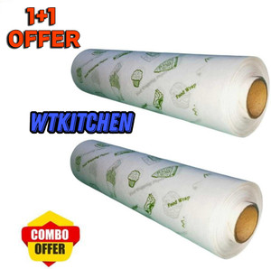 WTKITCHEN Butter Paper for Roti | Food Wrapping | Baking Parchment ...