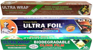 ULTRAWARP ULTRA WRAP PARCHMENTPAPER9M,ULTRA FOIL25M, ULTRA WRAP BIO ...