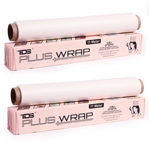 TDS PLUS WRAP 11 Meter Food Wrapping Butter Paper (White, Pack 2) Paper ...