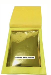 KLASSIC WARAQ COMPANY Synthetic Gold Leaf For Tanjore Painting Paper ...