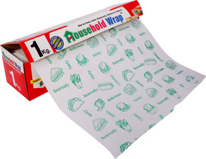 Household Wrap 1kg Butter Paper for Roti , Cake Lunch wrap for kids ...
