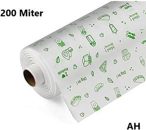 huemic Butter Paper for food, roti, packing, wrapping 200 Meter ...