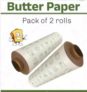 RTB Butter Paper, Food Wrapping Roll for Roti, Parantha and Lunch ...