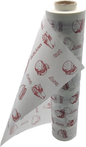 Chilli Flakes Printed Butter Paper Wrapping Paper 100%Oven/Microwave ...